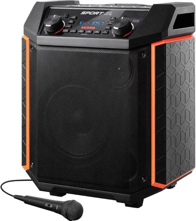 Amazon.com: ION Audio - Sport XL 8" 2-Way Tailgate Portable PA Speaker ...