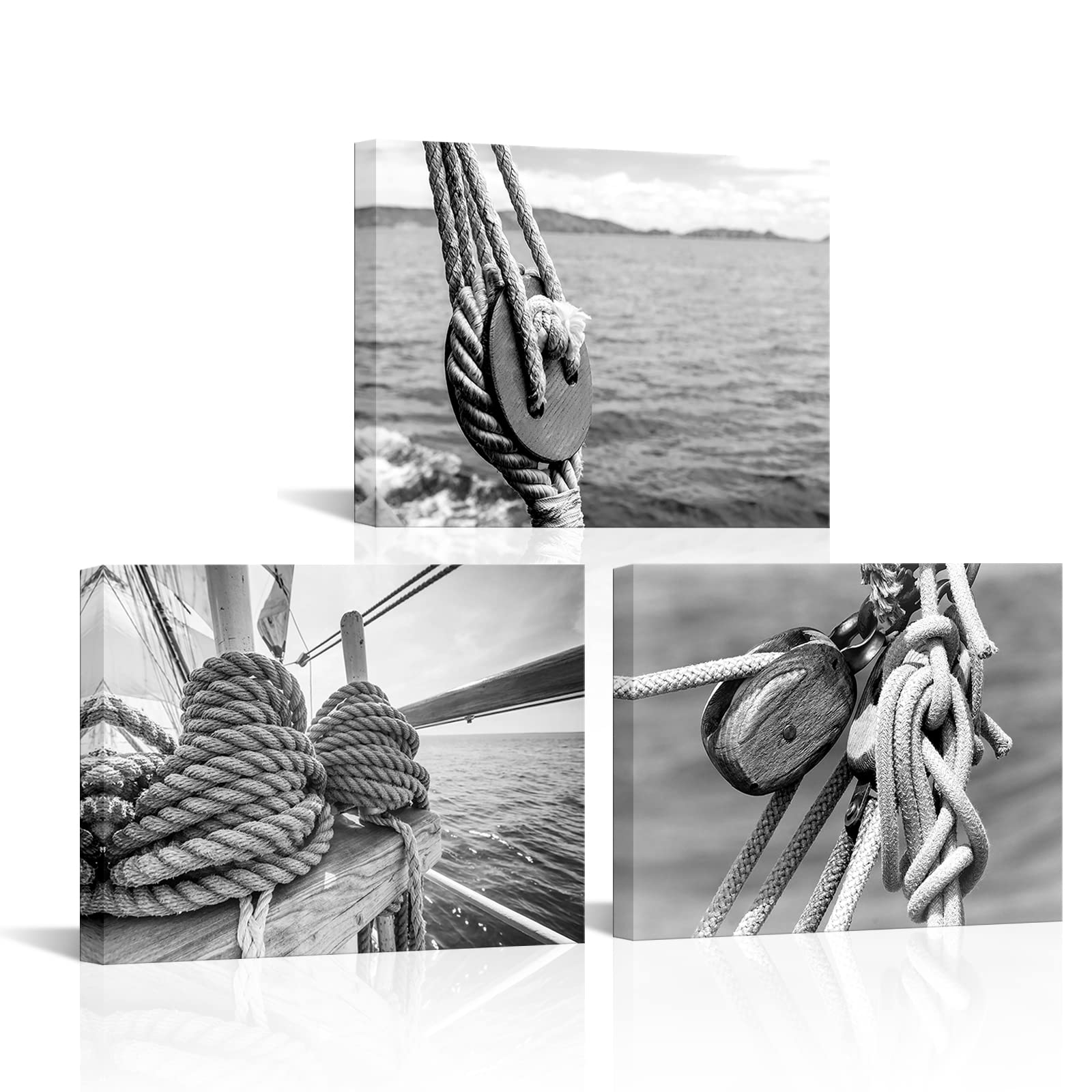 Black And White Nautical Photography