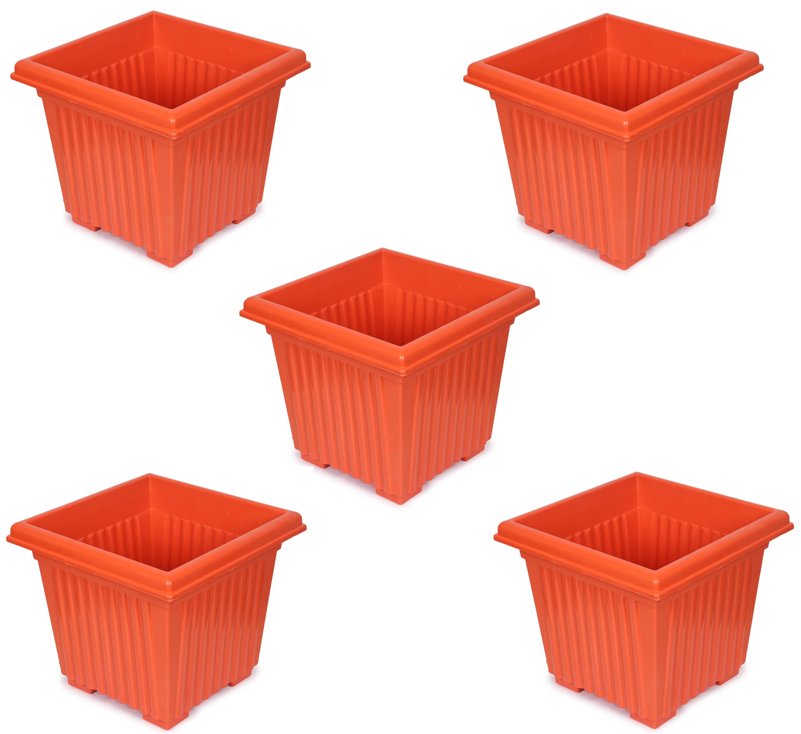 Red Square Plastic Planters Buy Go Hooked Rectangular Plastic Pots For