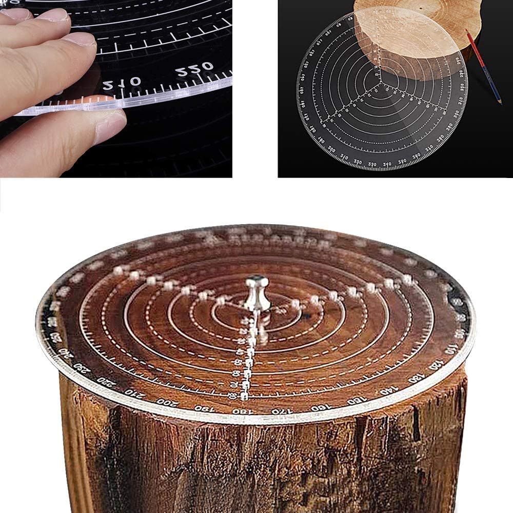 Woodturning Round Center Finder Woodworking Compass Circles Drawing ...