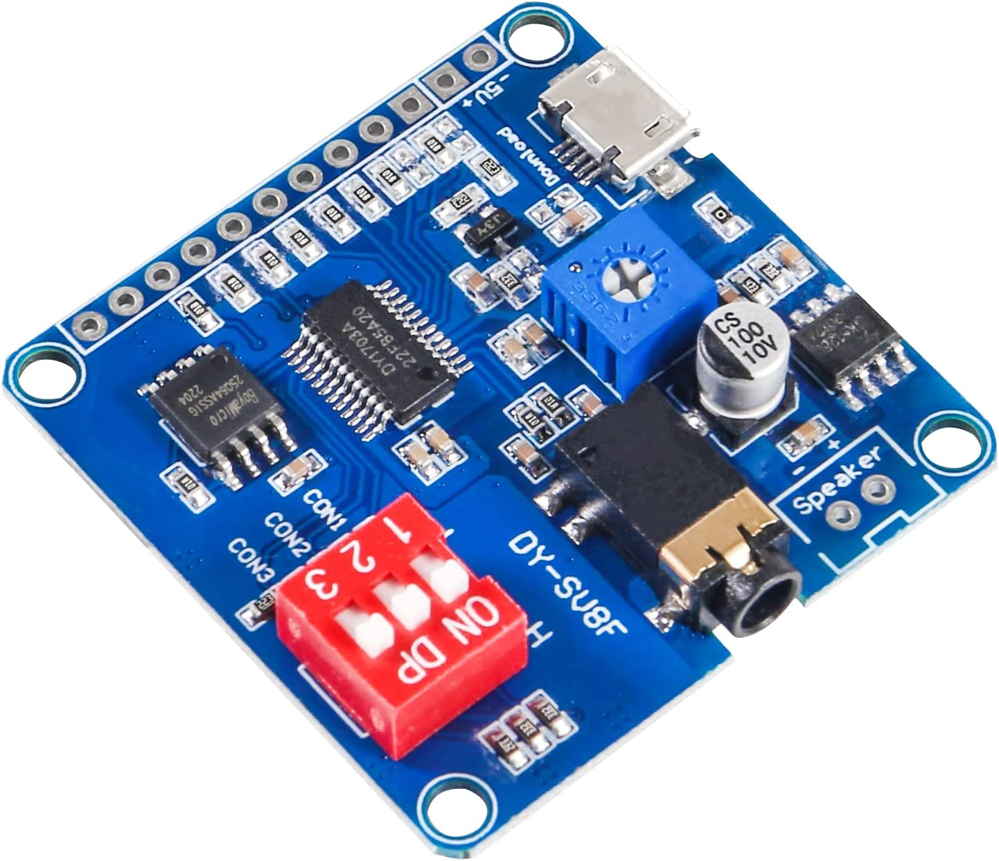 Diitao Módulo de reproducción de voz 2 unids tablero de módulo de voz ...