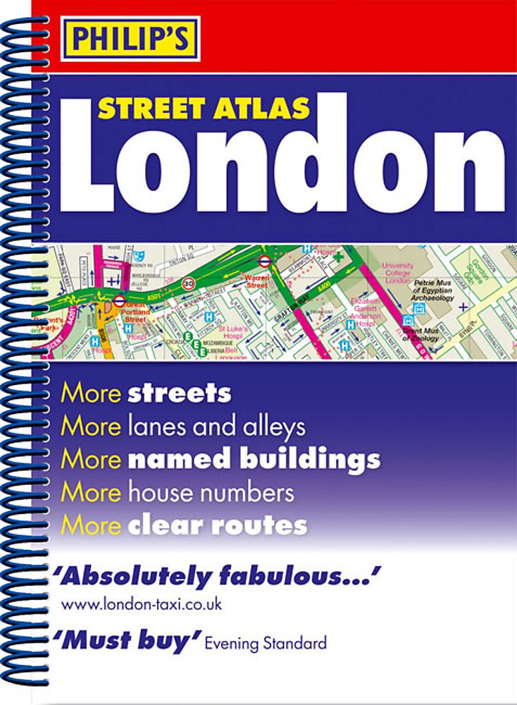 Philip's Street Atlas London: Standard Spiral: Amazon.co.uk: Philip's ...
