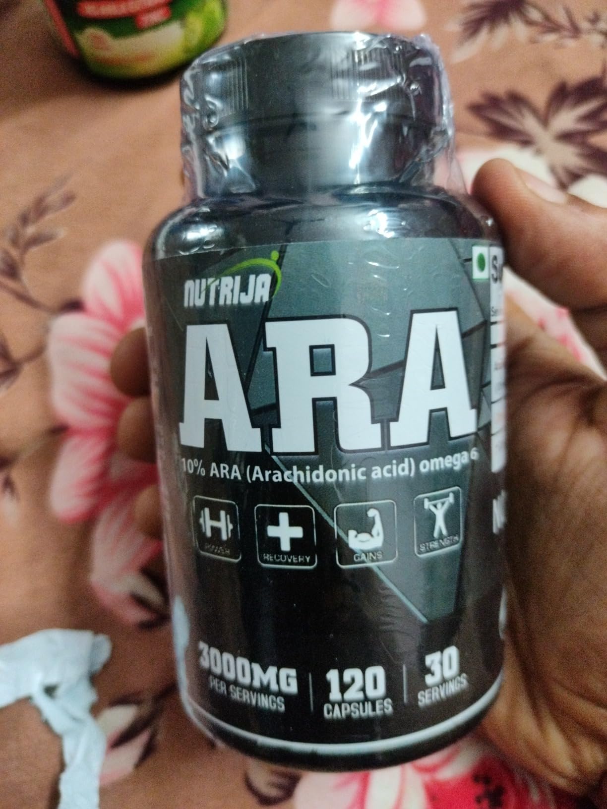 Buy NutriJa Arachidonic Acid (ARA) Supplement 3000mg (120 Capsules ...
