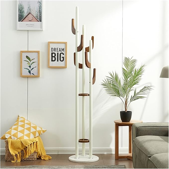 Coat Rack Freestanding Coat Rack Floor Living Room Simple Bedroom Iron ...