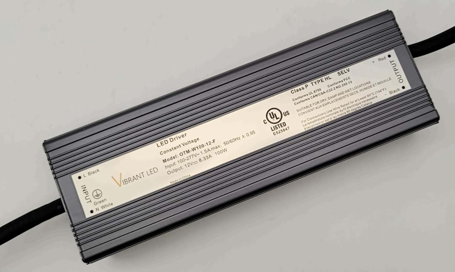 100w Costant Voltage LED Power Supply 12v Driver (100, Watts) - Amazon.com