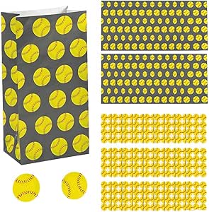 Amazon.com: Fun Express SOFTBALL TREAT BAG : Health & Household