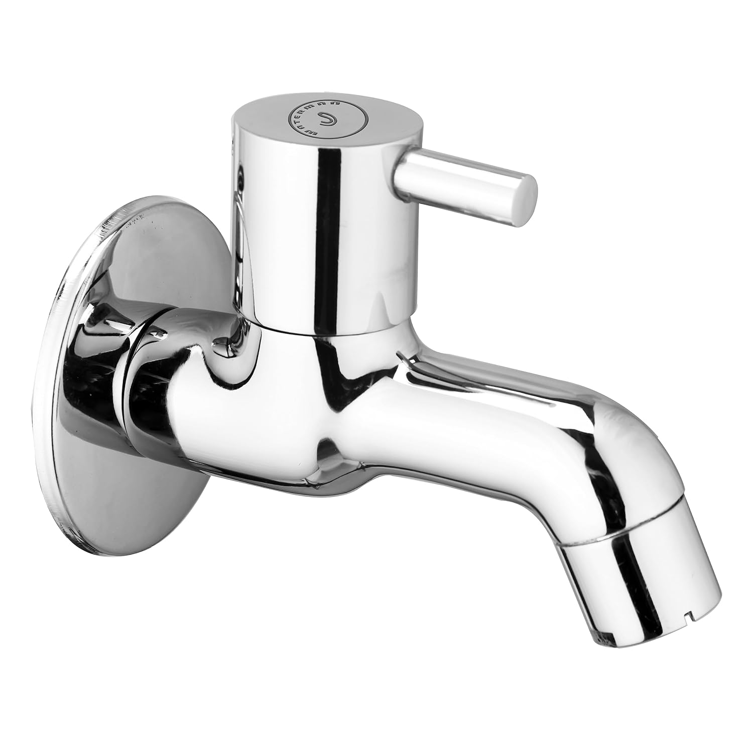 Waterman Aria Short Body Bib Tap with Brass Wall Flange for Bathroom ...