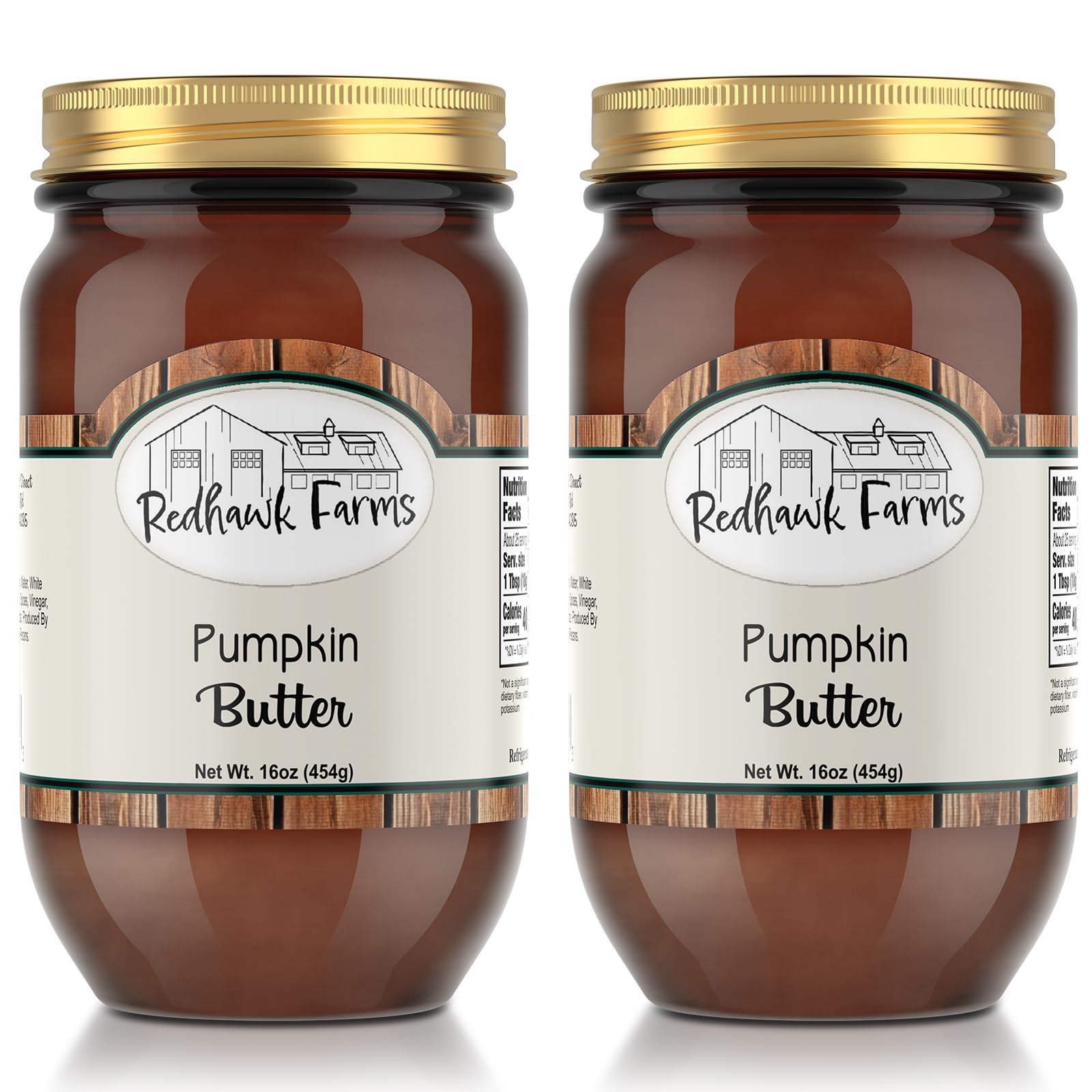 Amazon.com : Redhawk Farms Pumpkin Butter Spread - All Natural Fruit ...