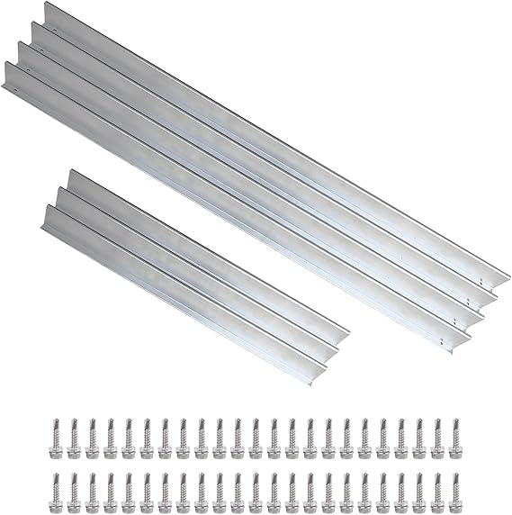 Zadery Heavy Duty Garage Door Support Reinforcement Strut Kit for 16FT ...