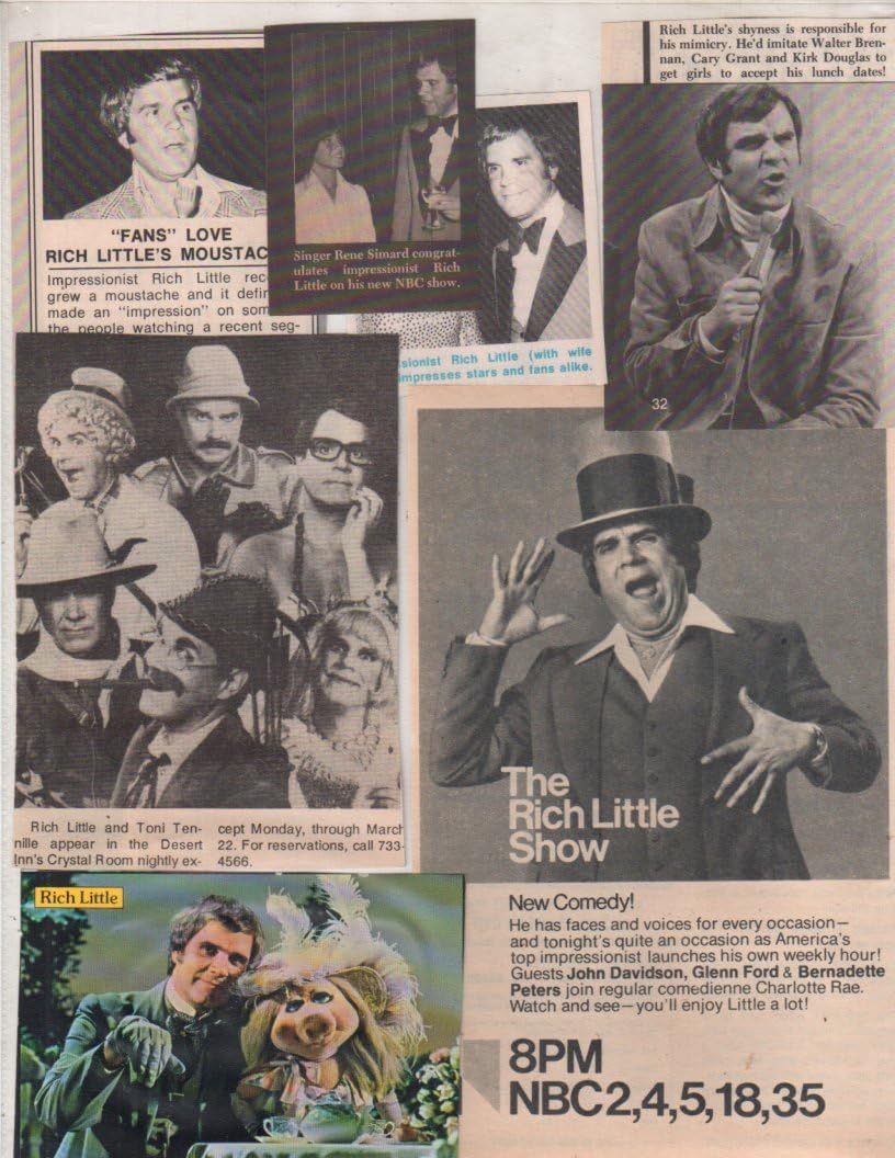 Amazon.com: Rich Little original clipping magazine photo lot #Q9033 ...