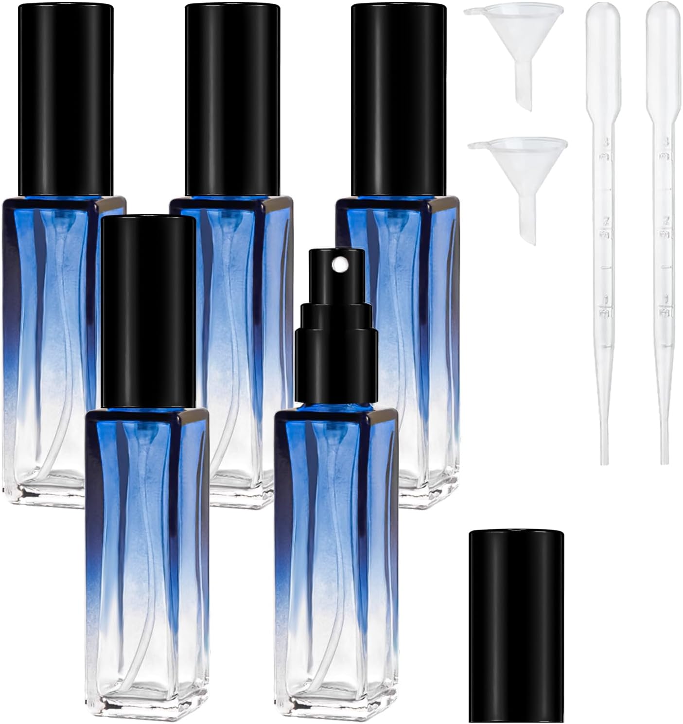 Amazon.com: HXRYAGi Travel Refillable Perfume Bottles Empty, 5pcs 10ml ...