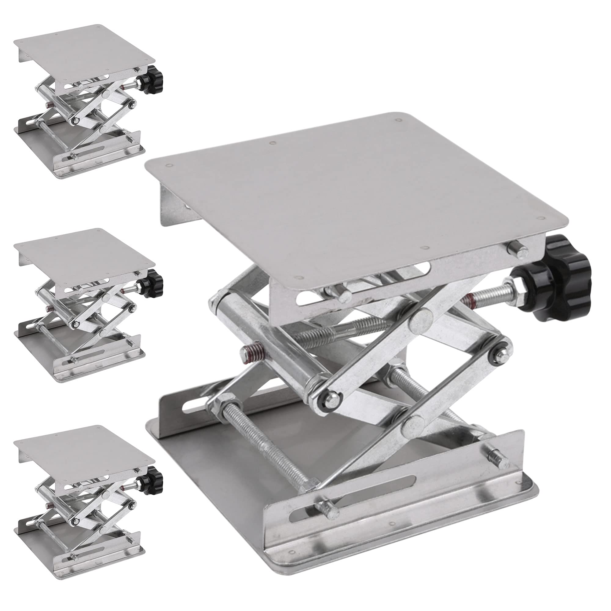 Adjustable Platform WHAMVOX Lab Jack Stand Table Scissor Lift Jack ...