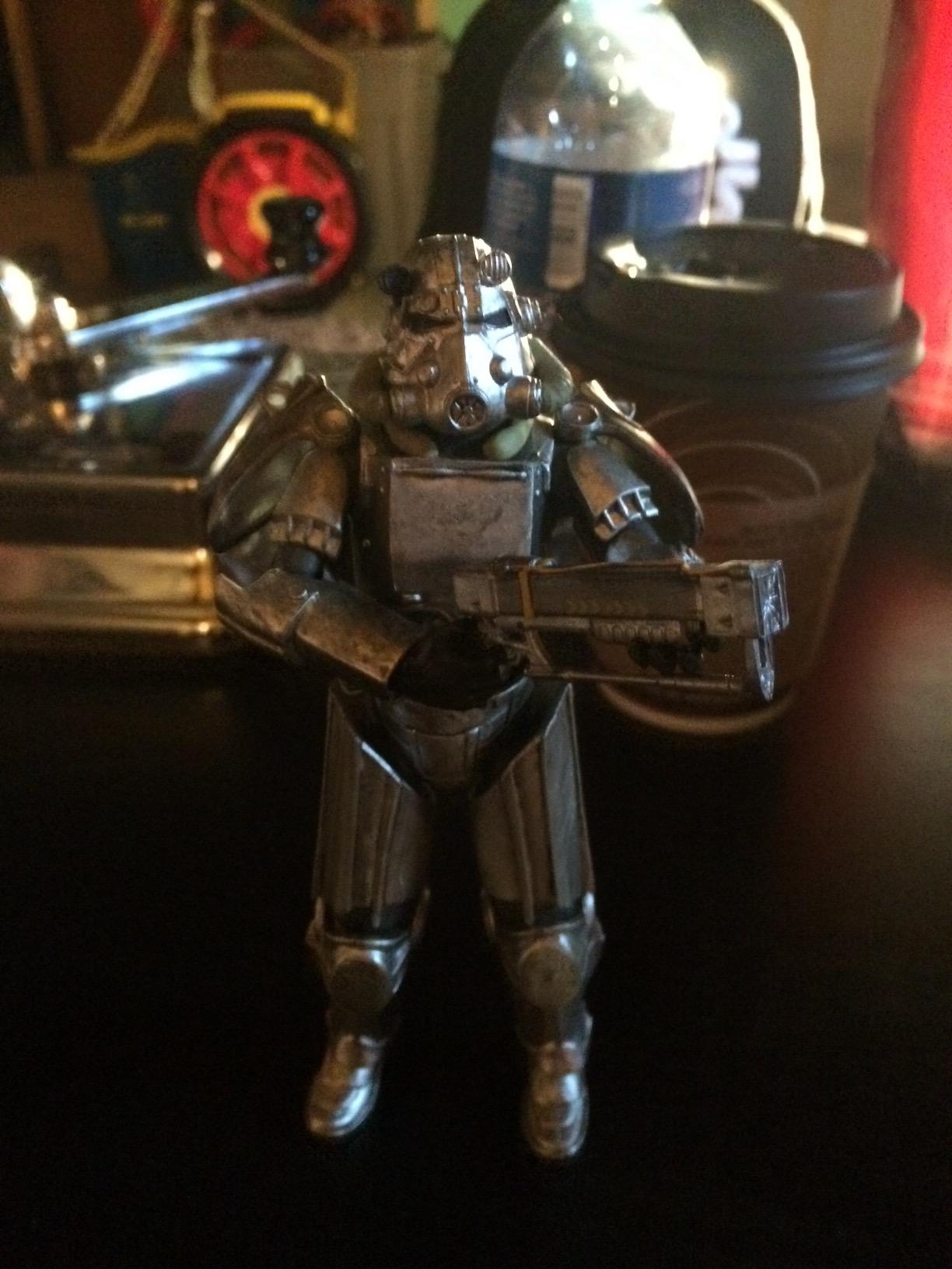 Amazon.com: Funko Legacy Action: Fallout Power Armor Action Figure ...