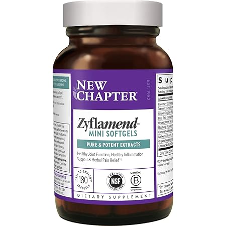 Amazon.com: New Chapter Multi-Herbal Pain Reliever+ Joint Supplement ...