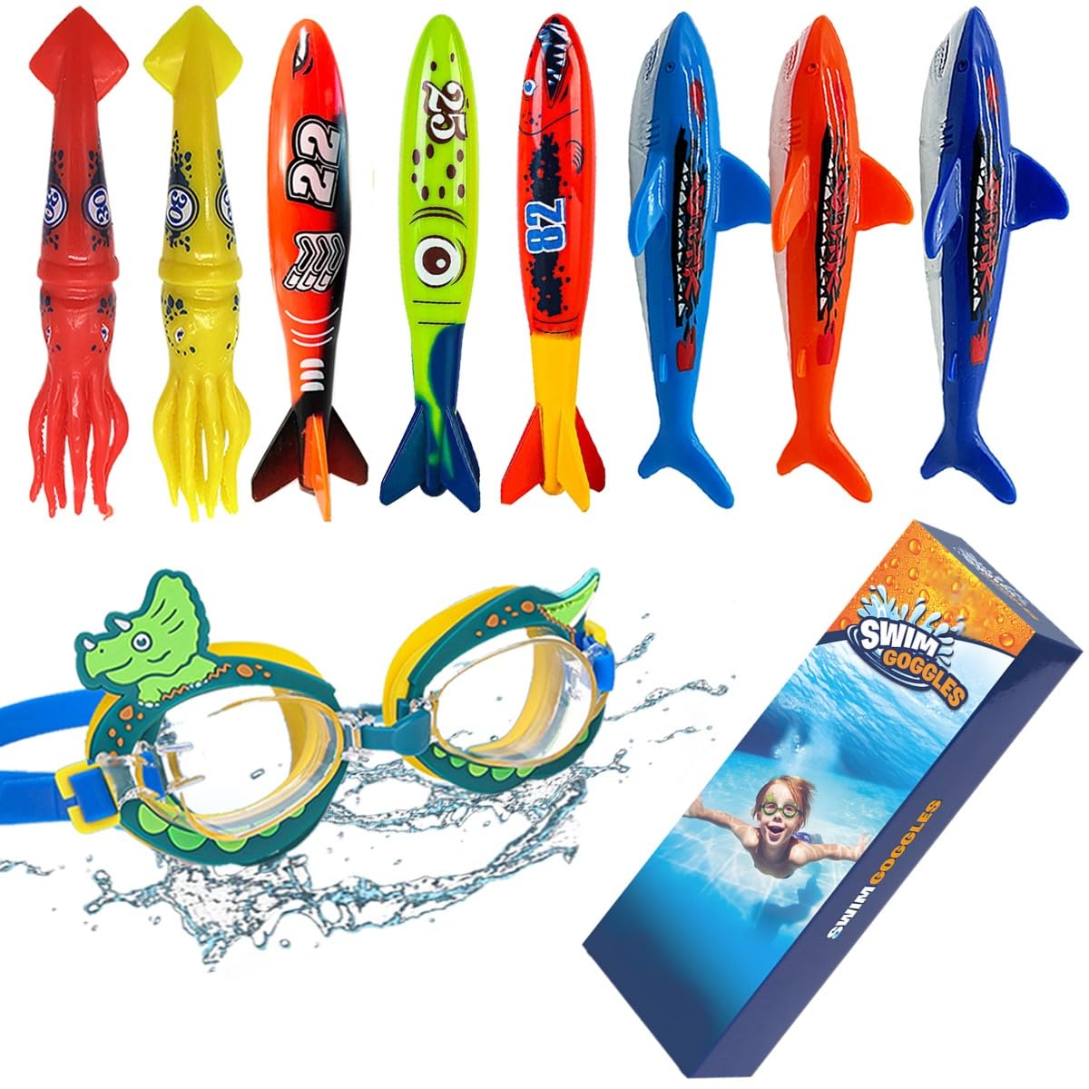 Snapklik.com : Haktoys Pool Diving Toys