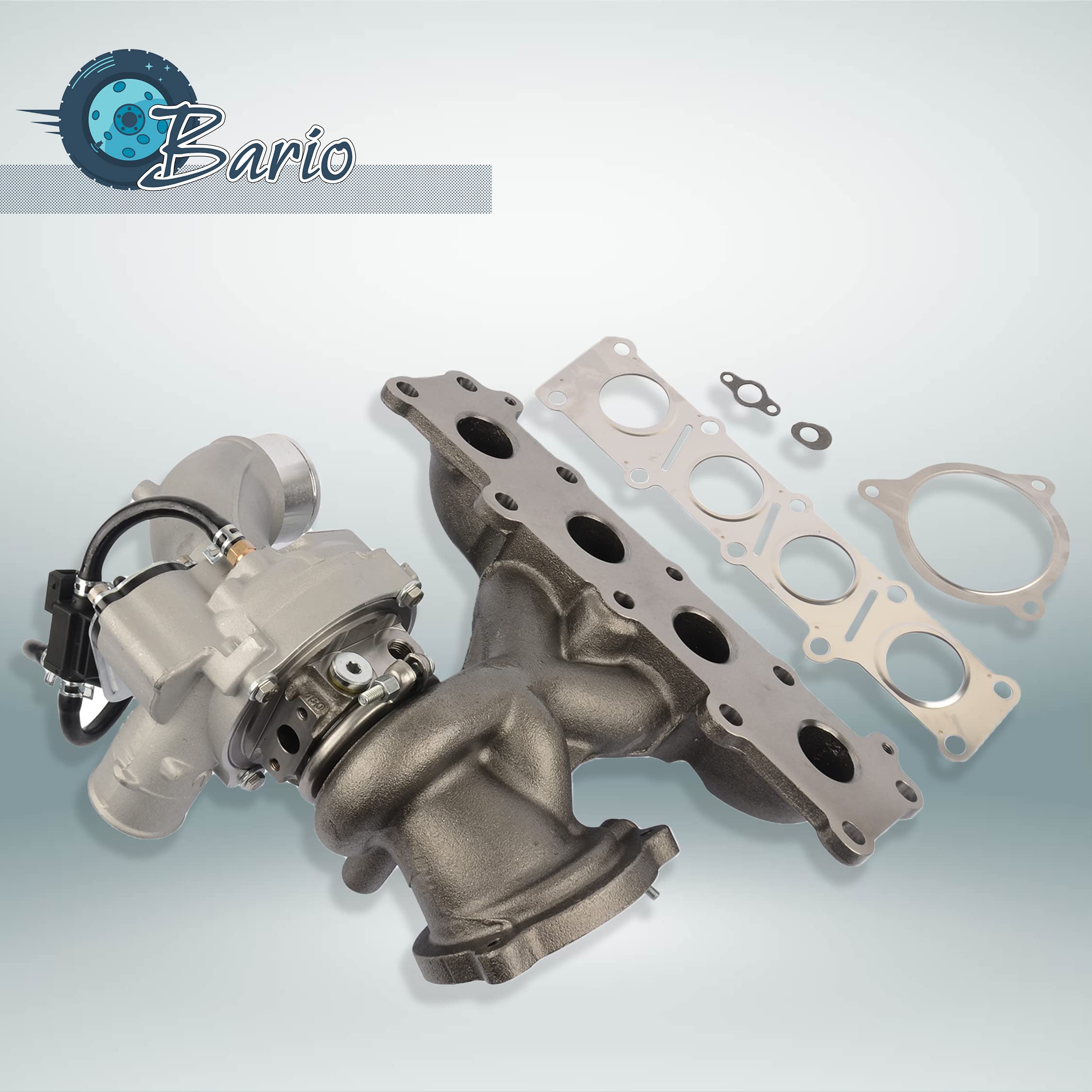 TurboCharger W/solenoid acutator Replacement For 2011-2014 Land Rover ...