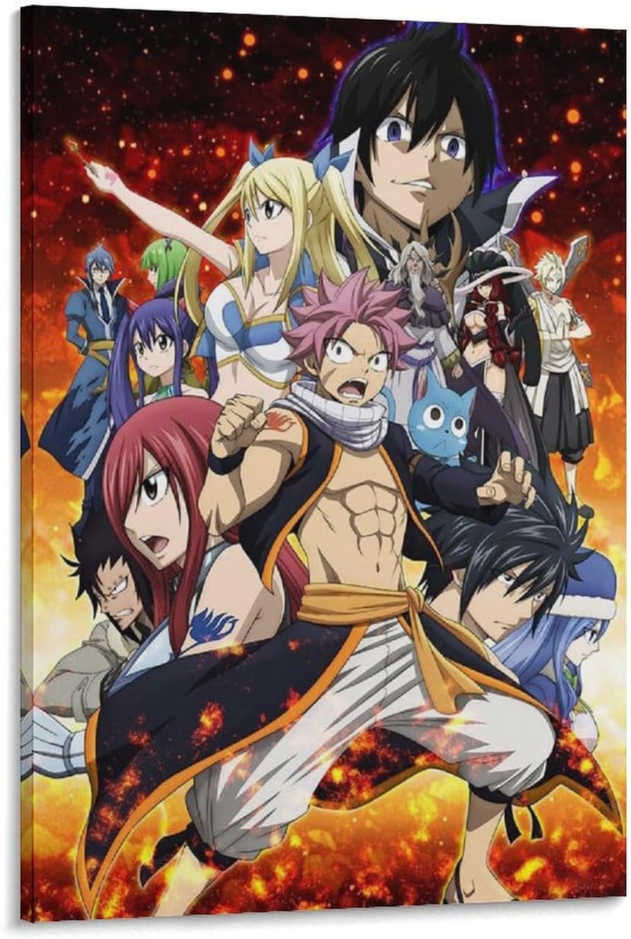 Amazon.com: generic Anime Posters Fairy Tail Posters Posters & Prints ...