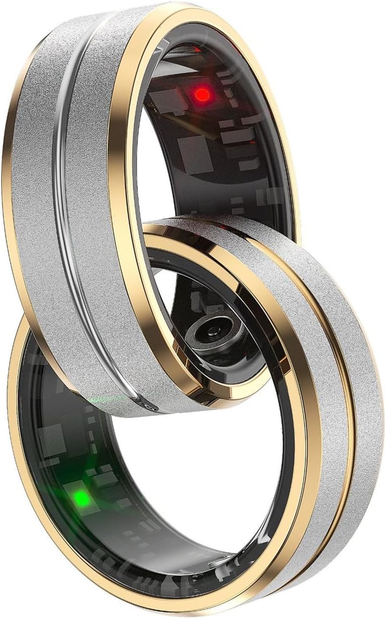 Amazon.com: FXNFXLA Smart Ring Health Tracker, Continuously Records ...