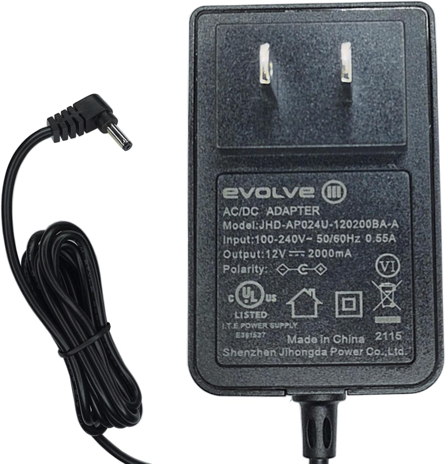 Amazon.com: Genuine 12V 2A AC/DC Adapter for Evolve III Maestro E-Book Evolve3 3 EBook ...