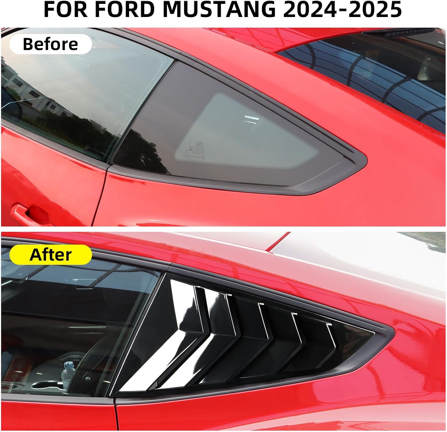 KUNGKIC for 2024 2025 Mustang Rear Side Window Philippines | Ubuy