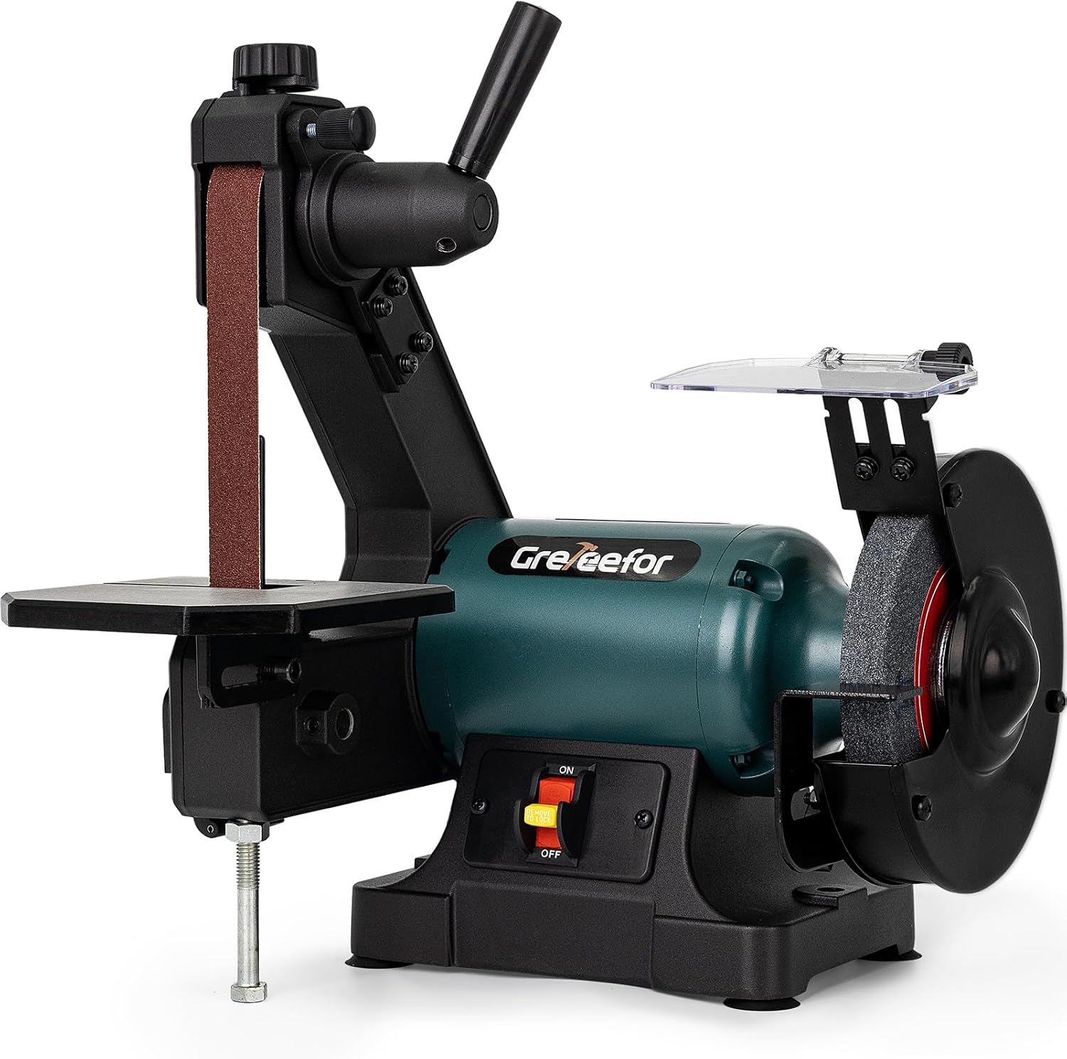 6" Bench Grinder & 1"x30" Belt Sander Combo, Bench Belt Sander ...