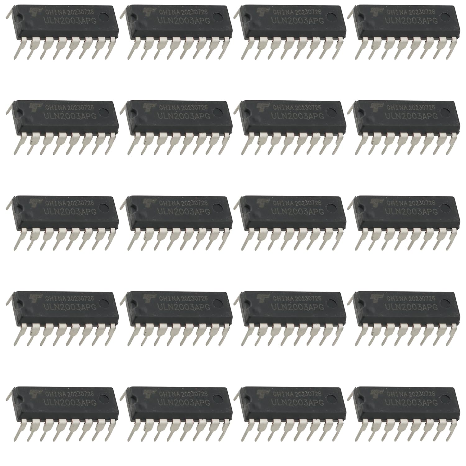 ZCZQC 20PCS Octal NPN Darlington Transistor ULN2003 Discrete ...