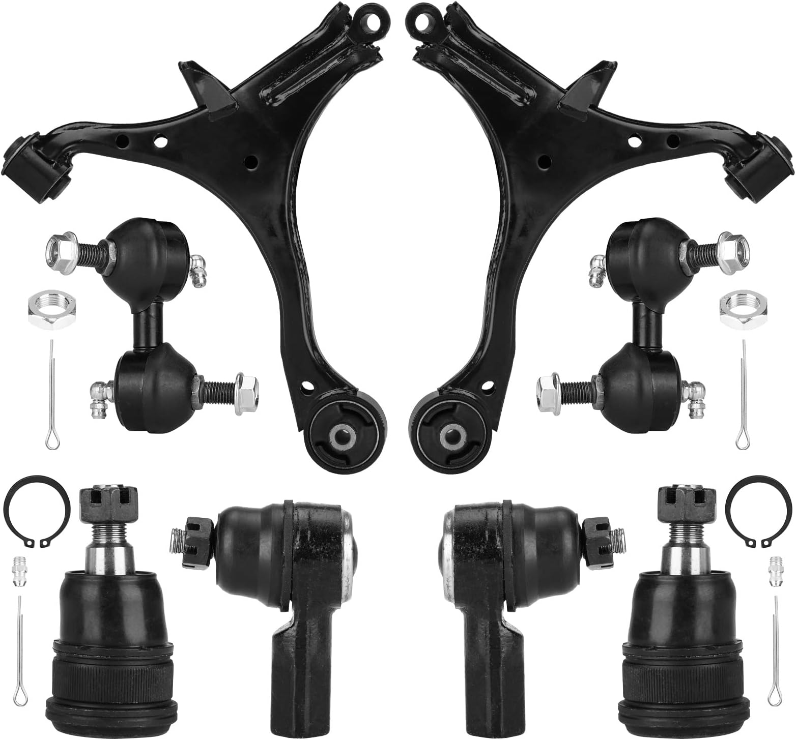 Front Lower Control Arm Suspension Kit Fit for Honda Civic 2001 2002 ...