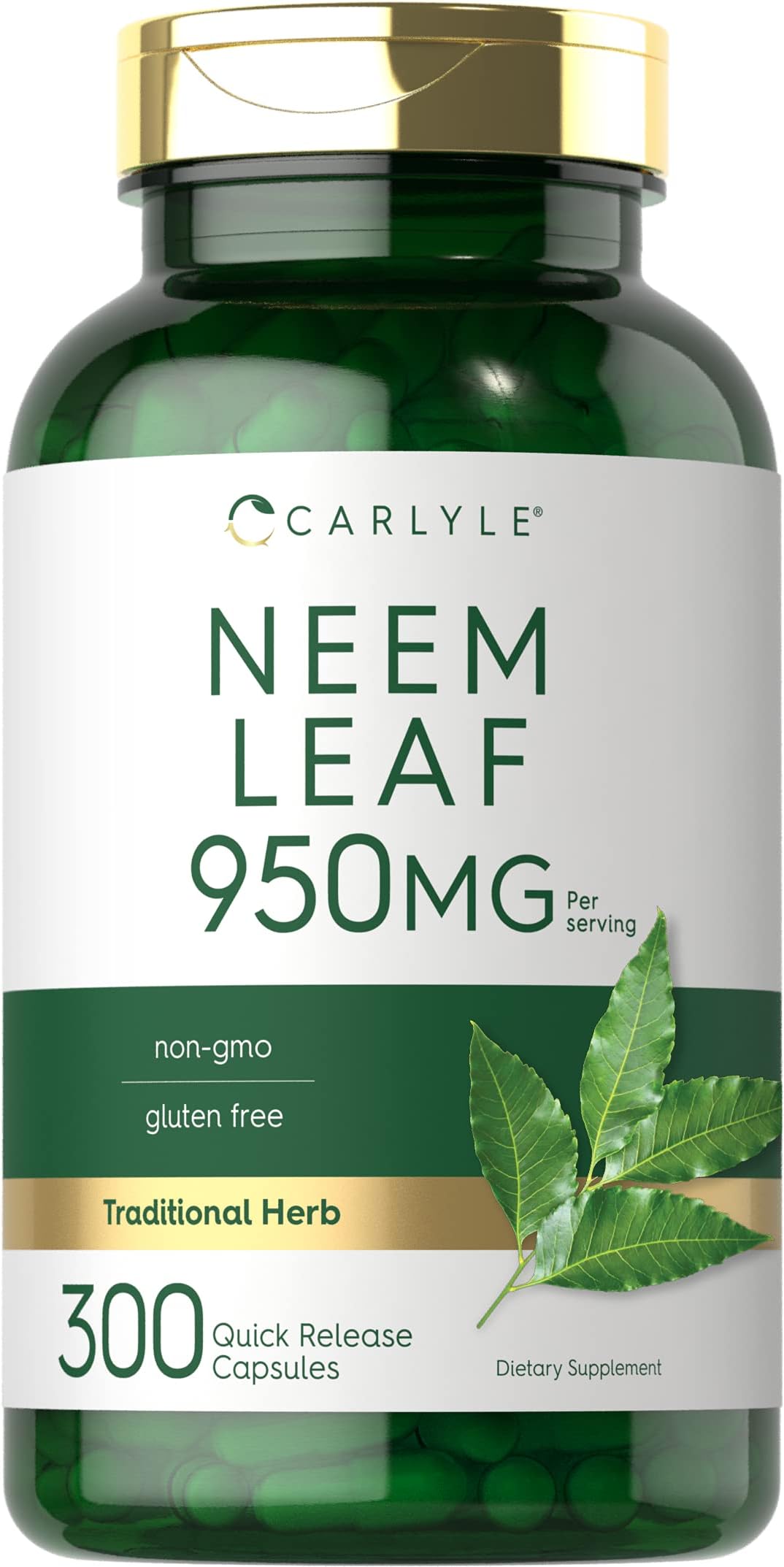 Amazon.com: Theraneem, Organic Neem Leaf Veg Capsules | 120 Count ...