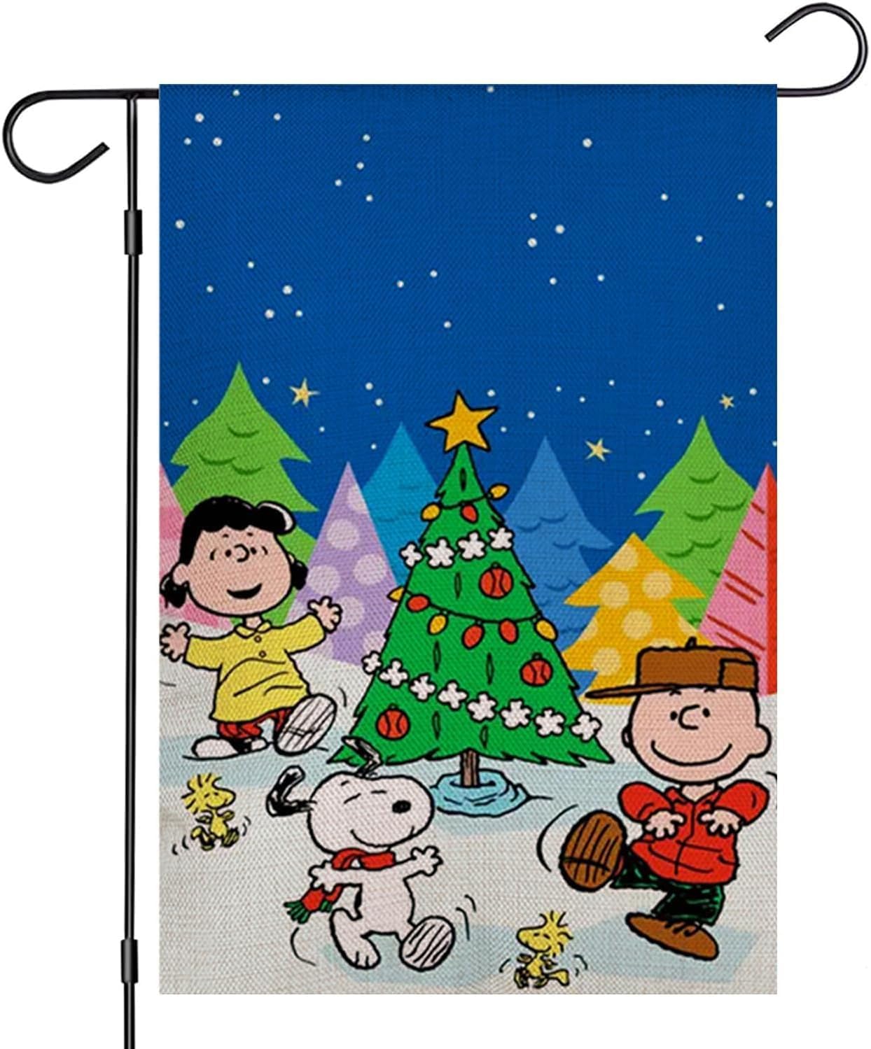 Amazon.com : Flagology.com, PEANUTS®, PEANUTS® Christmas Dance Snoopy ...