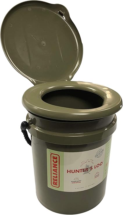 Reliance Products Hunter's Loo Portable 5 Gallon Camouflage Toilet ...