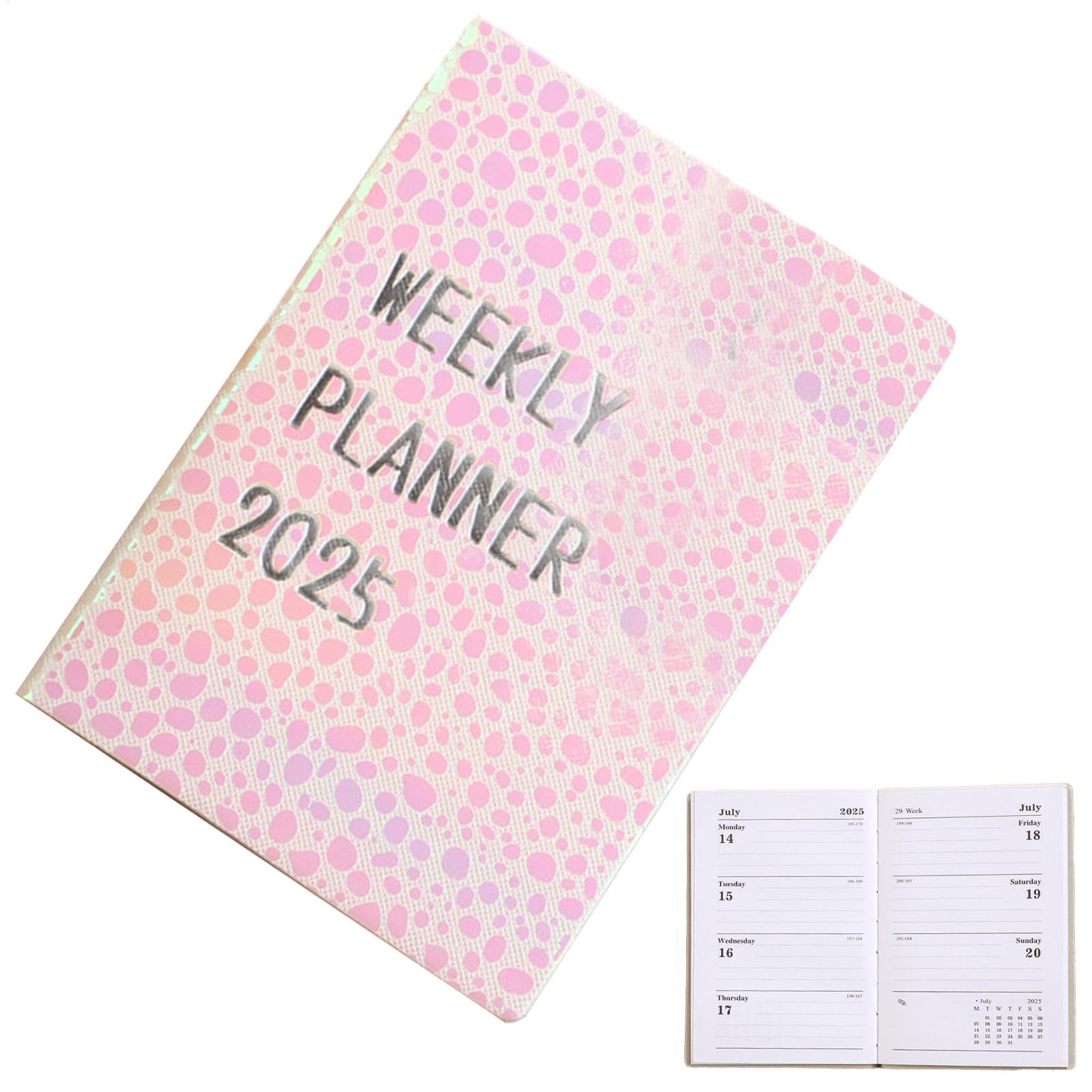 Weekly Planner 2025 - Small A7 2025 Agenda Plan Book | Pocket Daily ...