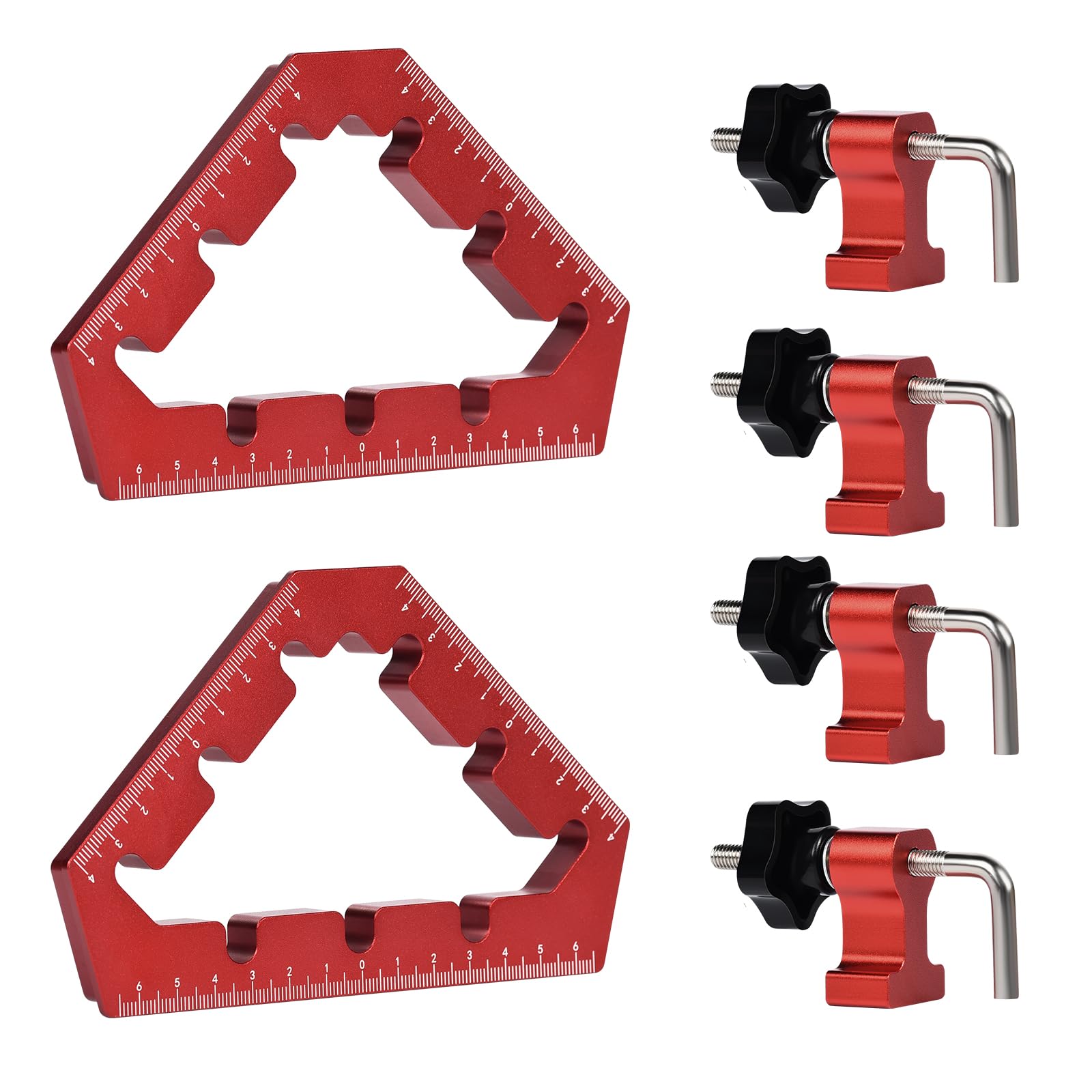 45/90 Degree Positioning Square Clamp, Aluminum Alloy Positioning Angle ...
