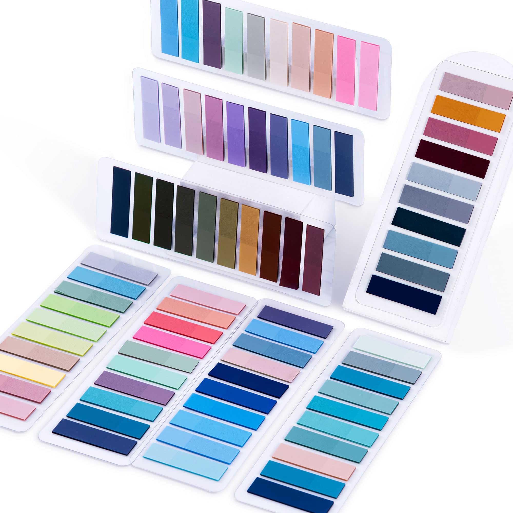 Snapklik.com : 1600 Pieces Sticky Tabs, Morandi Sticky Note Tabs ...