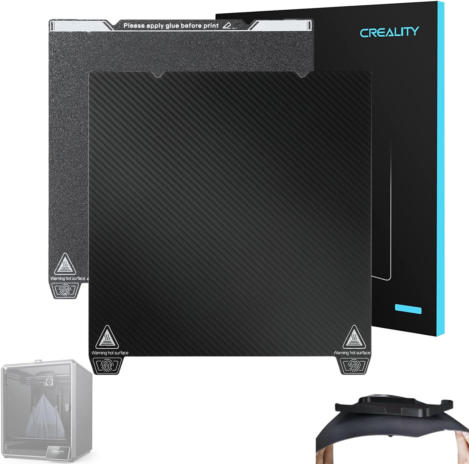 Creality Upgraded K1 Max Double-sided Printing Platform 315*310mm ...