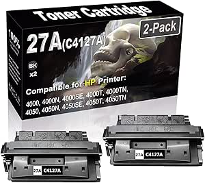 Amazon.com: SINIYA 2-Pack Compatible High Capacity 27A C4127A Imaging ...