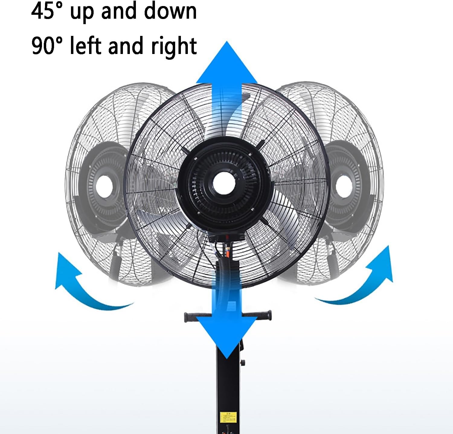 Oscillating Misting Fan, Floor Fan with 42L Water Australia | Ubuy