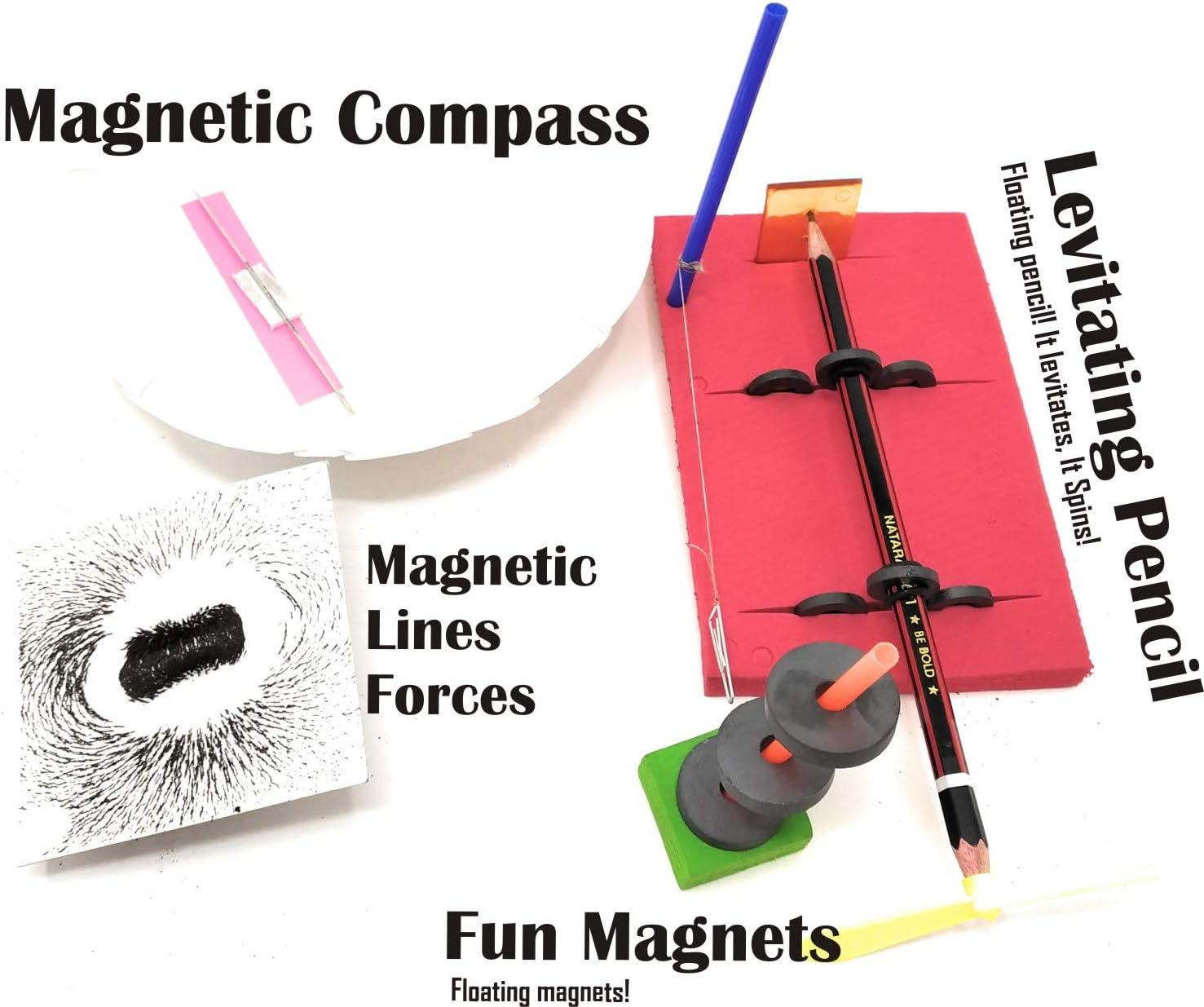 Buy stepstodo magnet and magnetism | magnetic levitation kit ...