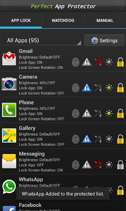 Perfect App Protector FREE:Amazon.com:Appstore for Android
