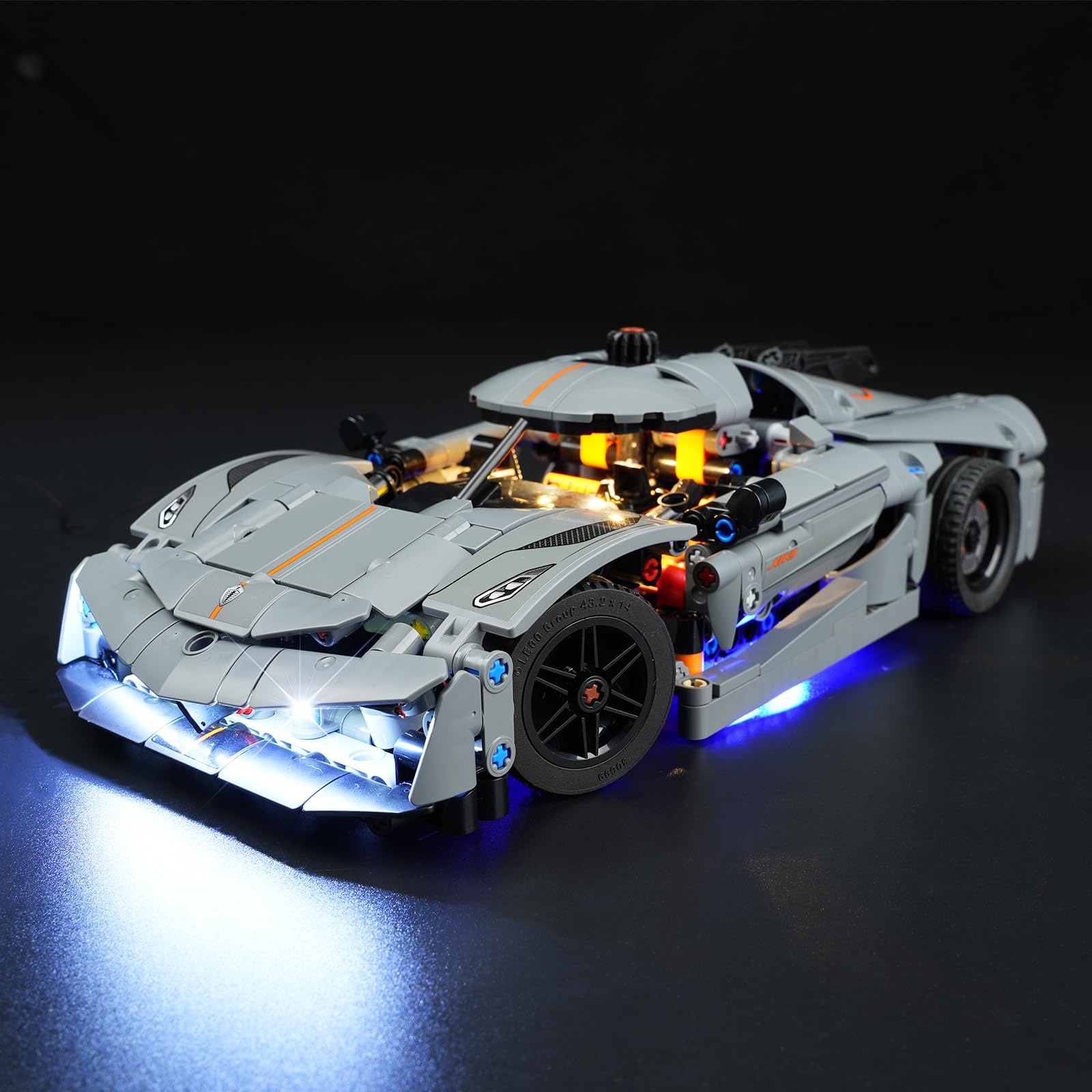 Amazon.com: LED Light Kit Compatible with Lego Technic Koenigsegg Jesko ...