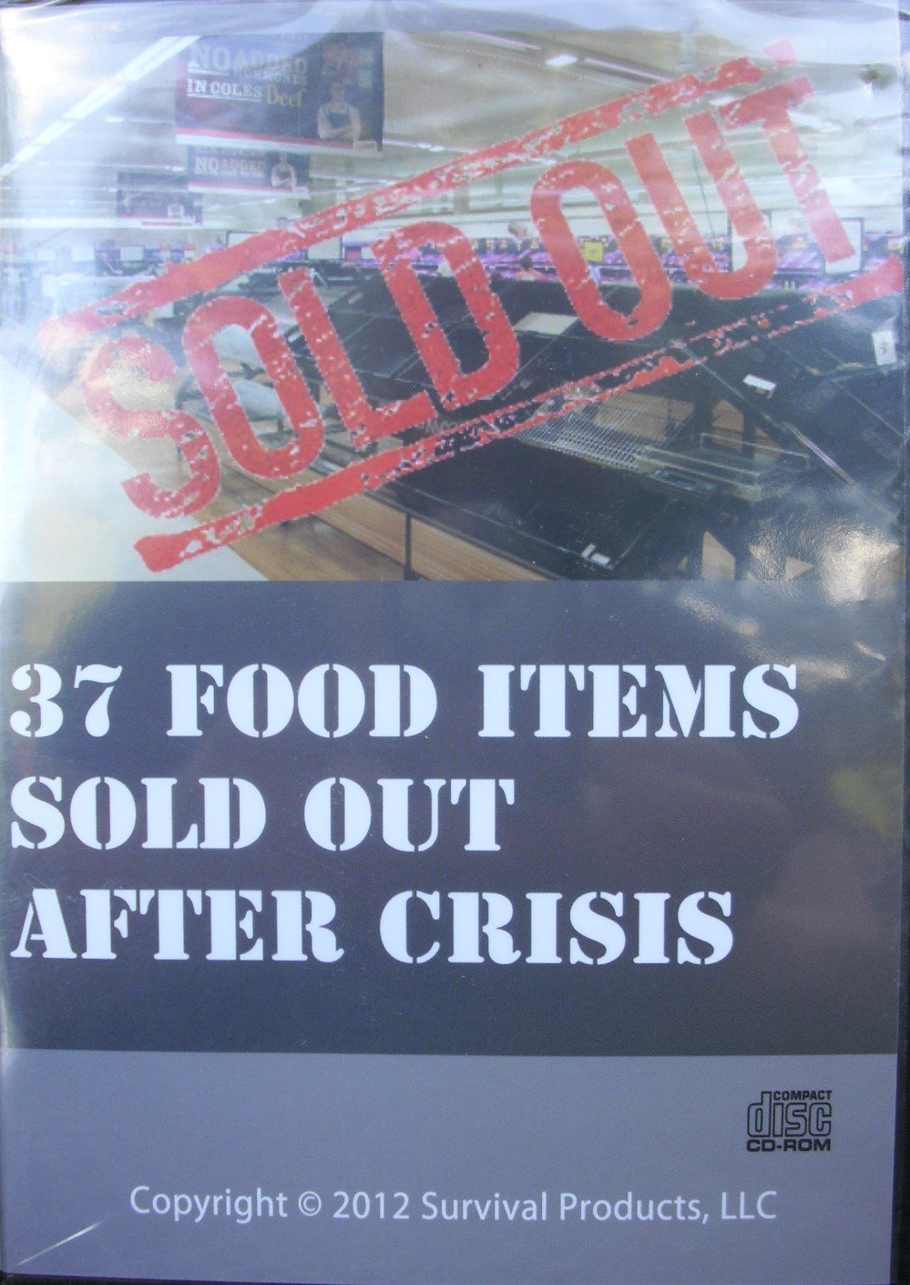 37 Food Items Sold Out After a Crisis (37 Food Items Sold Out After a ...