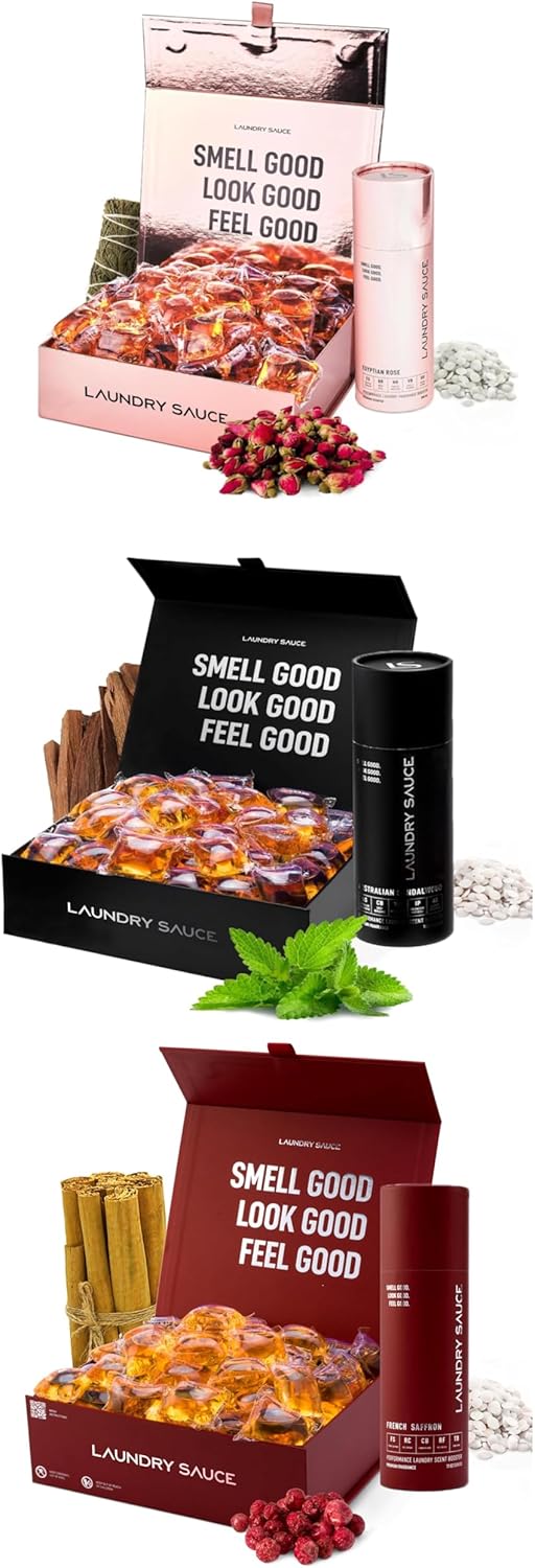 Amazon.com: Laundry Sauce - 03 Sets of Luxury Scented Laundry Detergent ...