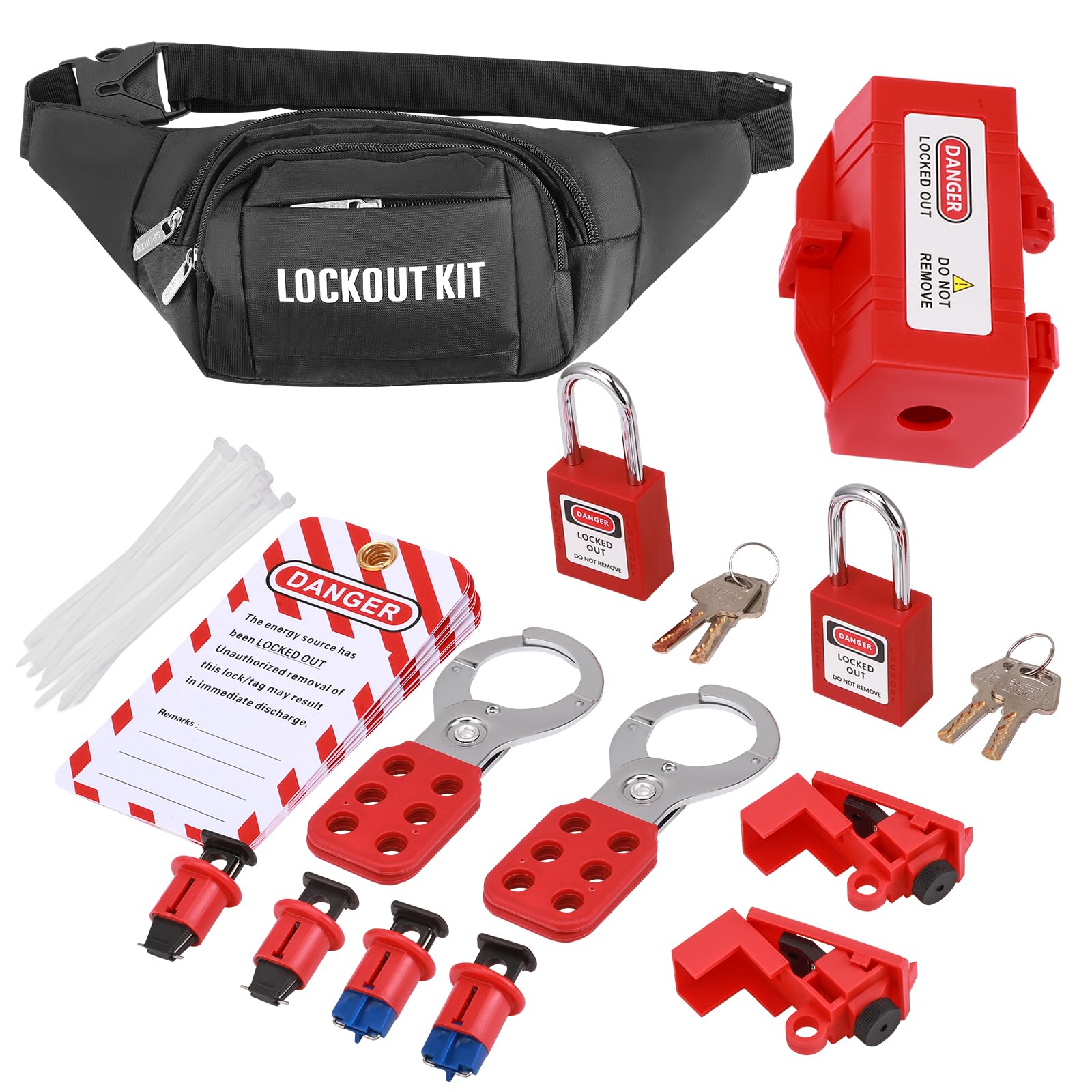 Lock Off Kit for Electricians, Electrical Circuit Breaker Lockout ...