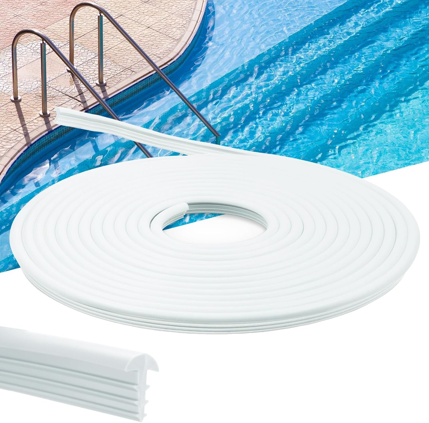 Amazon.com : 120 Foot Swimming Roll QP1562 Pool Liner Lock,Entrance ...