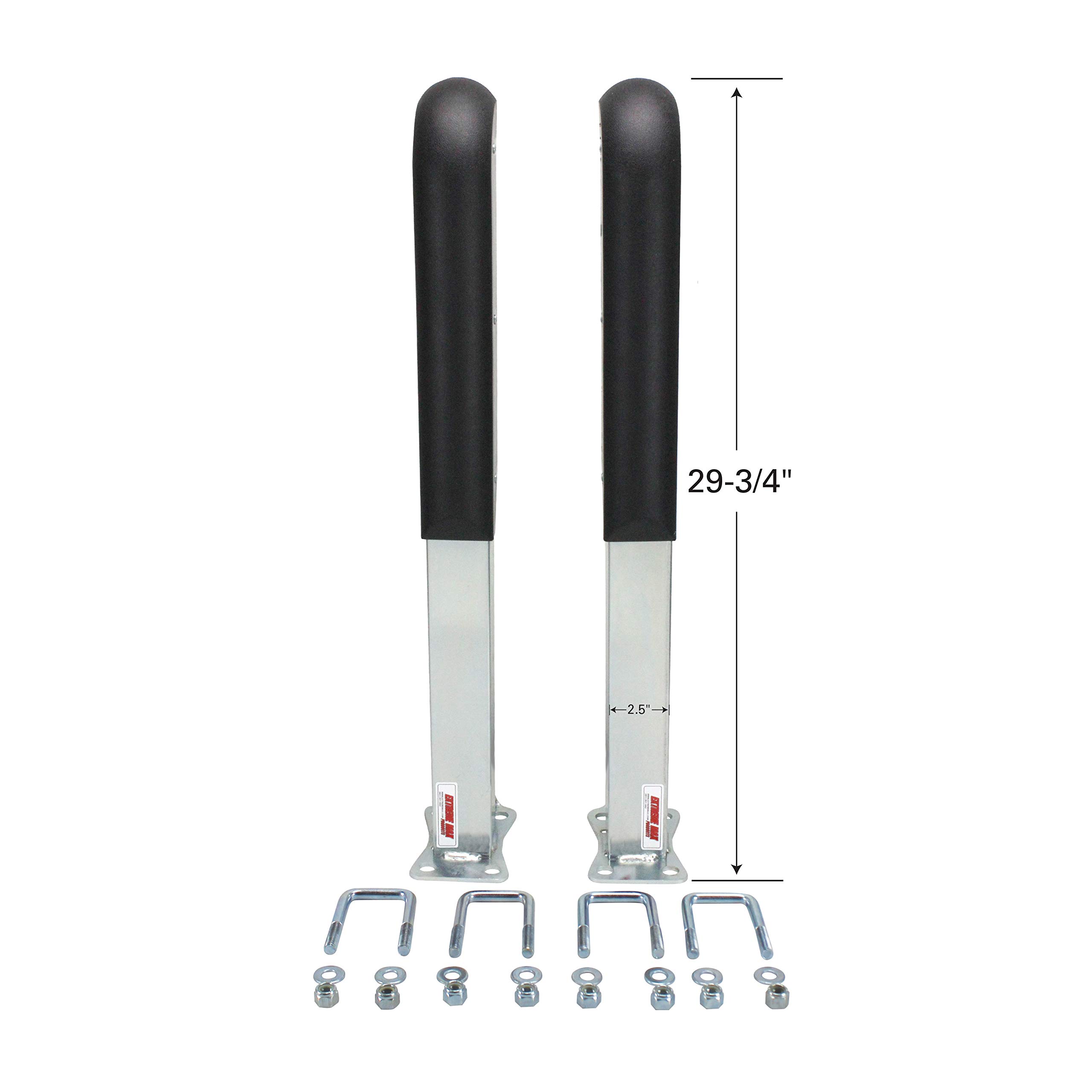 Extreme Max 3005.3783 Heavy-Duty Pontoon Trailer Guide-Ons