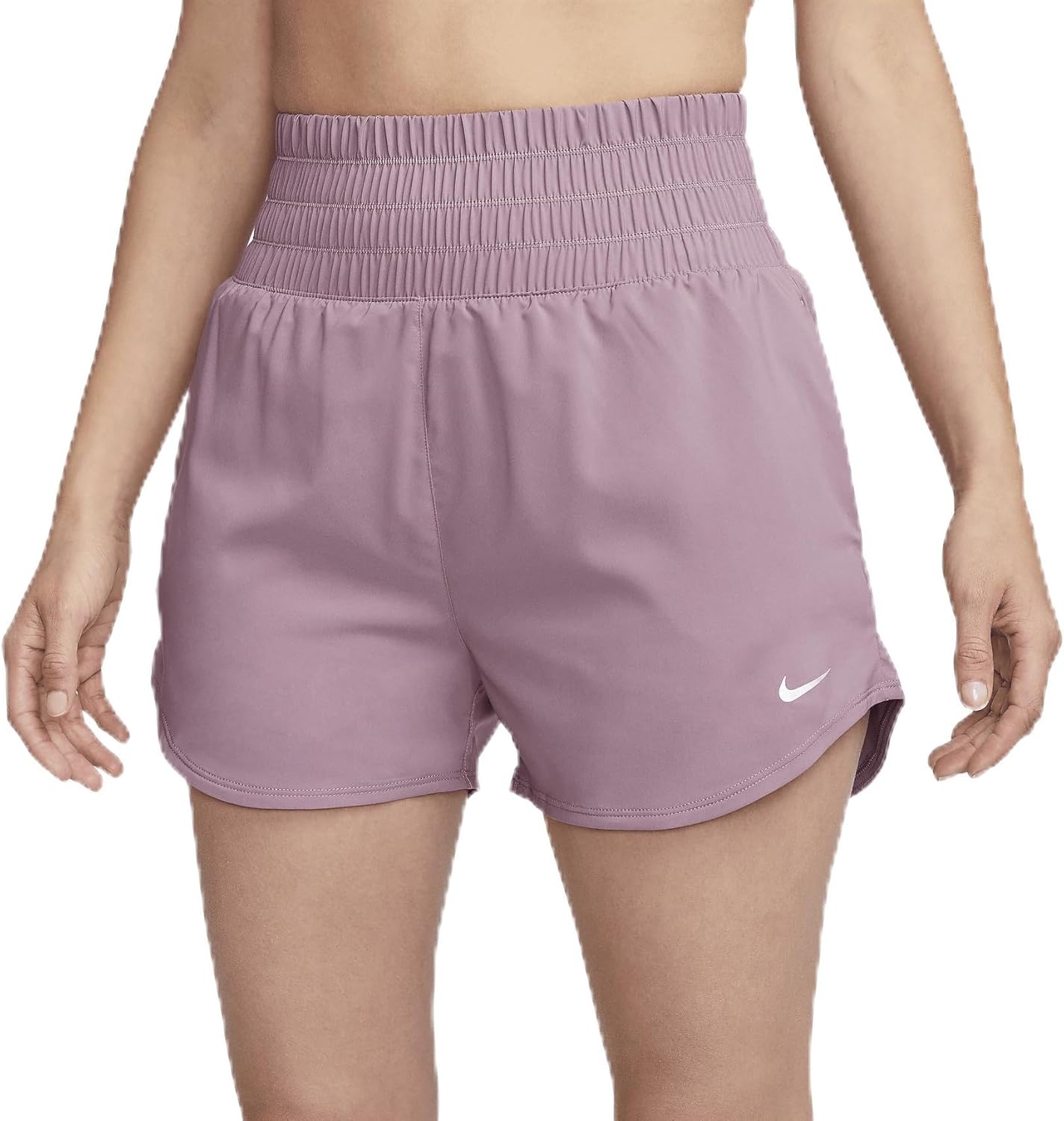Nike One Women's Dri-FIT Ultra High-Waisted 3" Brief-Lined Shorts ...