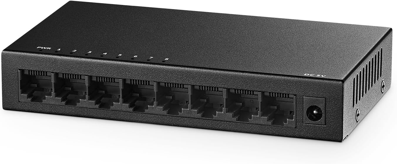 Amazon.com: Linksys LGS124 24 Port Gigabit Unmanaged Network Switch ...