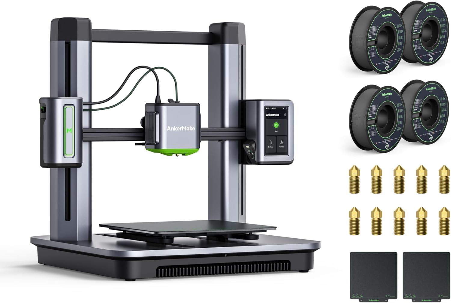 Amazon.com: AnkerMake M5 3D Printer, AnkerMake PLA+ 3D Printing ...