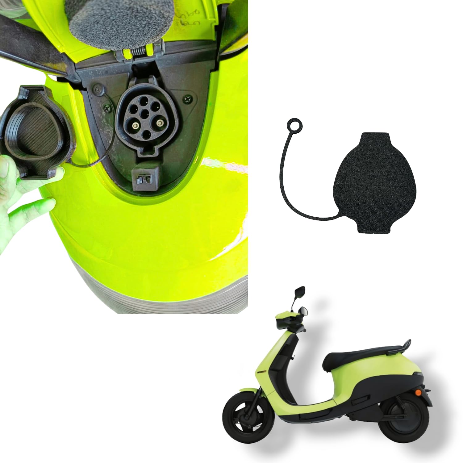 OLA S1 AIR Charging Cap Accessories : Amazon.in: Car & Motorbike