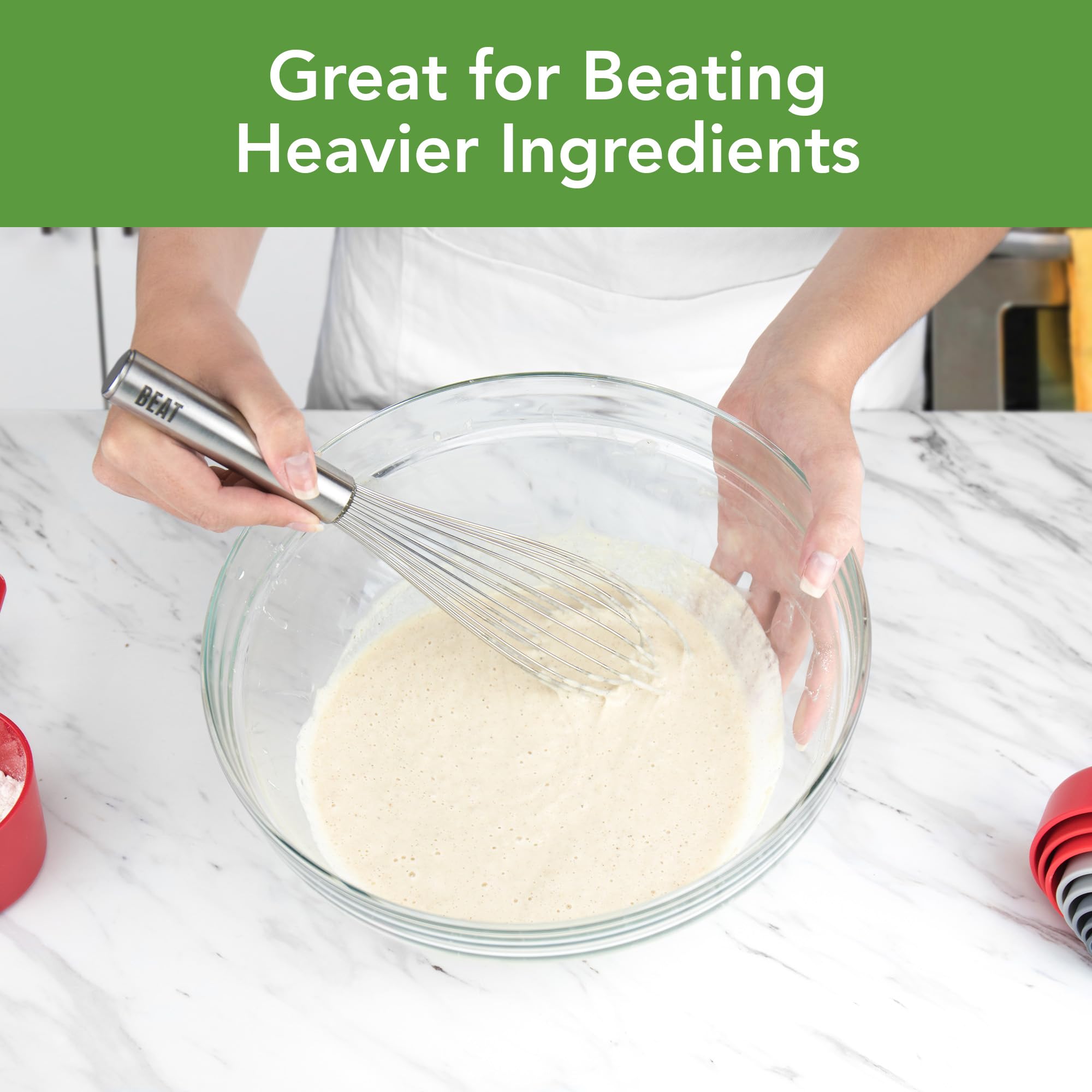 Snapklik.com : Tovolo Stainless Steel Whisk 9 Inch Heavy Duty Metal ...