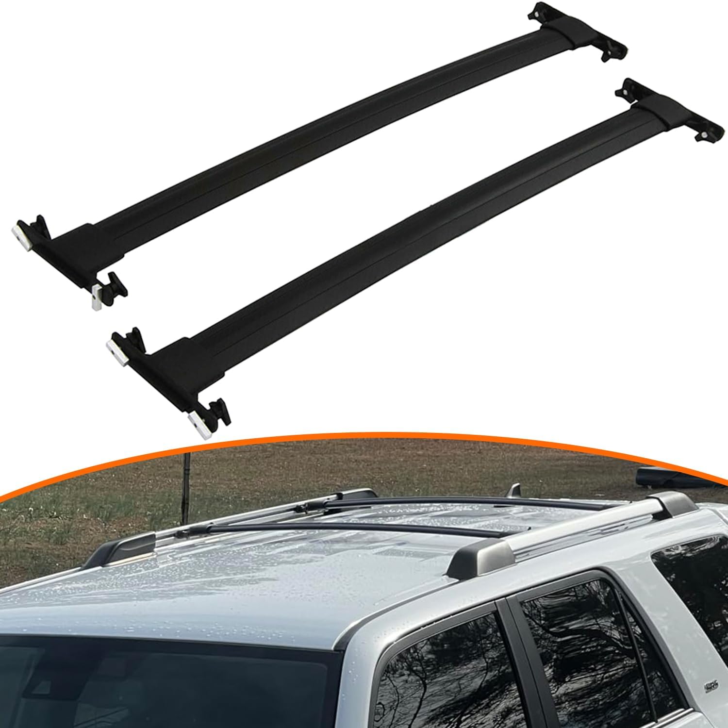 Amazon.com: Yeeoy Roof Racks Crossbars Compatible with 4Runner 2010 ...